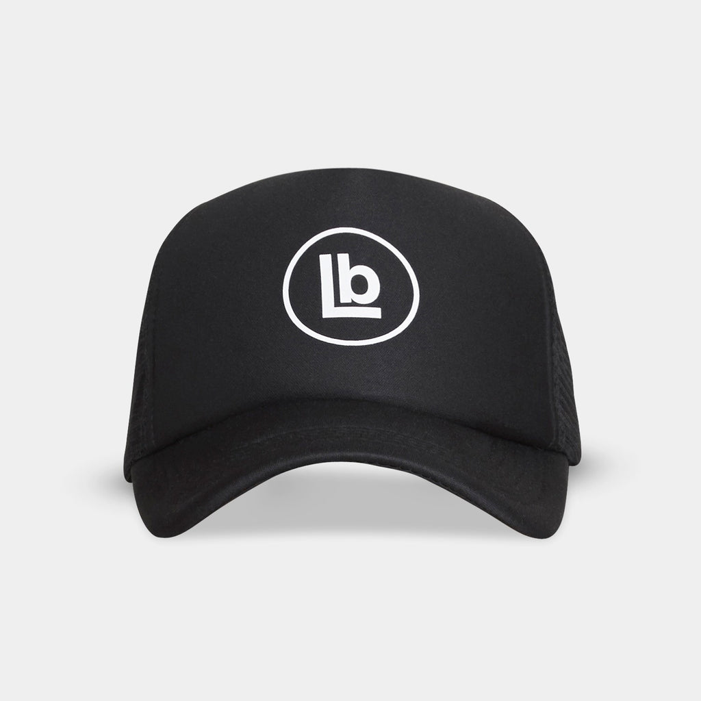 LB Black Trucker Cap | Trucker Caps & Hats | littlebit